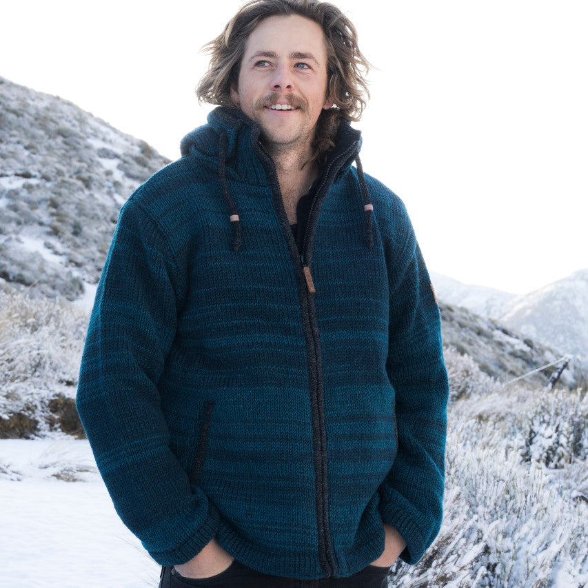 Mens Wool Jackets & Coats NZ | Mens Sherpa Jackets - Mount Kiwi