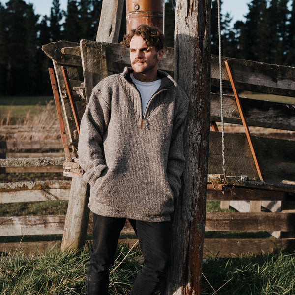 Mens Wool Jerseys & Jumpers NZ | Mens Knitwear & Pullovers Tagged "work ...