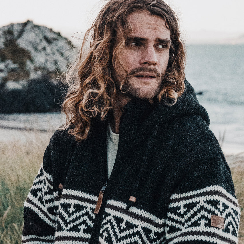 Mens Wool Jackets & Coats NZ | Mens Sherpa Jackets - Mount Kiwi