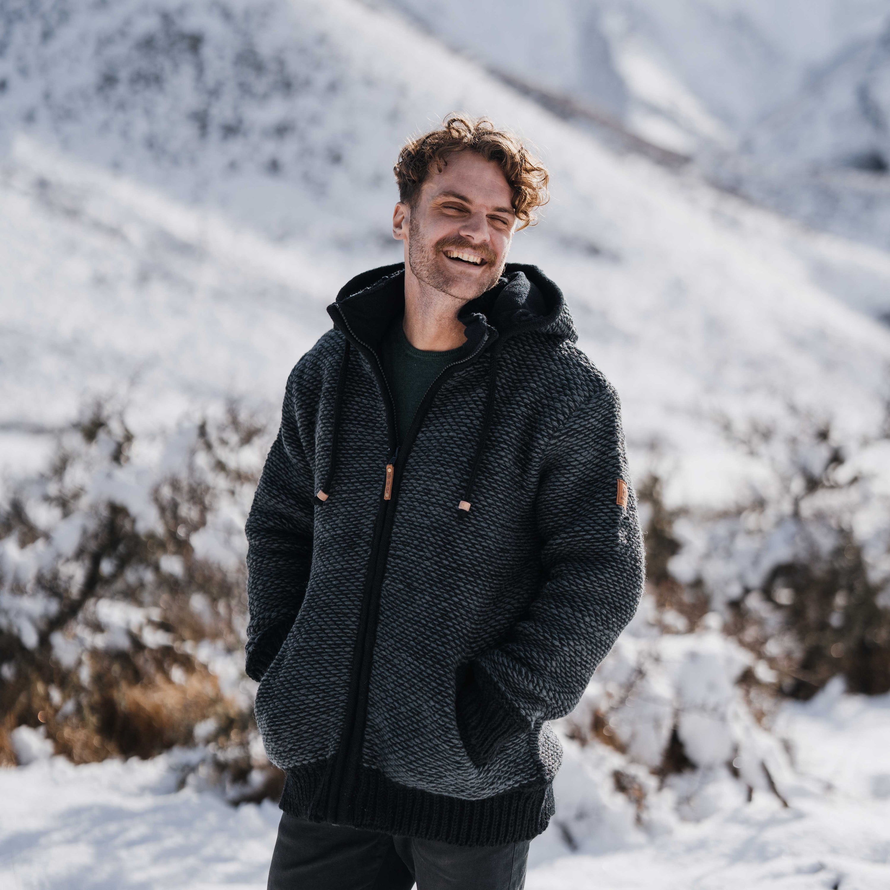 Mens Punakaiki NZ Wool Jacket - Slate Grey – Mount Kiwi