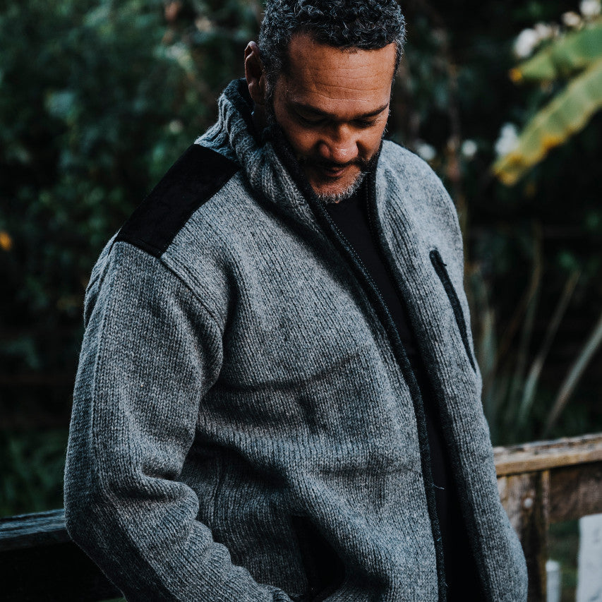 Mens Wool Jackets & Coats NZ | Mens Sherpa Jackets - Mount Kiwi