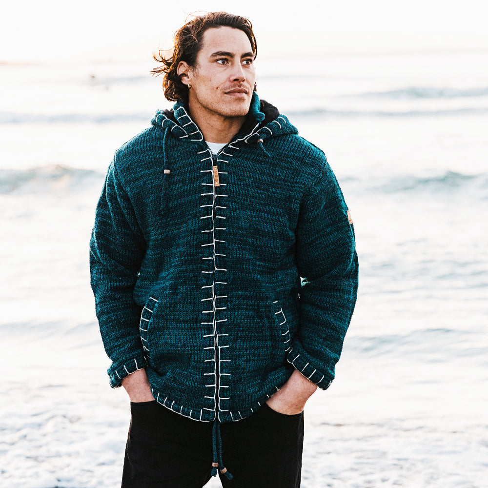 Mens Wool Jackets & Coats NZ | Mens Sherpa Jackets - Mount Kiwi